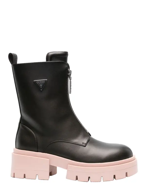 Guess Leila Zipped Boots - Black