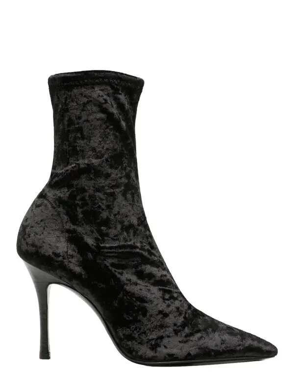 ARTEANA Corsini Velvet Boots - Black