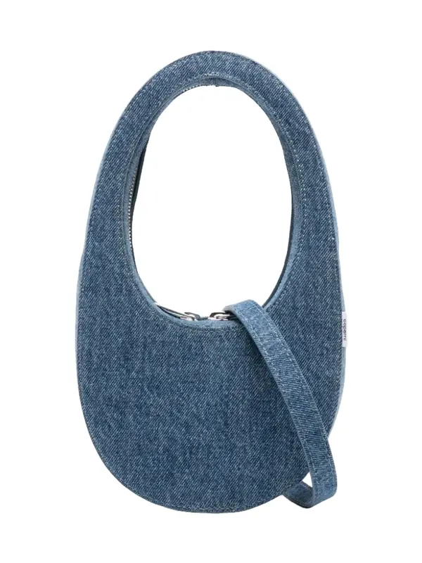 Coperni Swipe Denim Bag - Blue