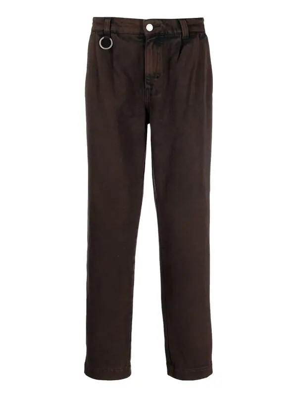 ÉTUDES STUDIO Cinema Organic Cotton Tapered Jeans - Brown