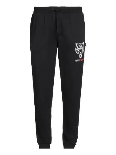 PLEIN SPORT Pants Size Cotton, Polyester - Black