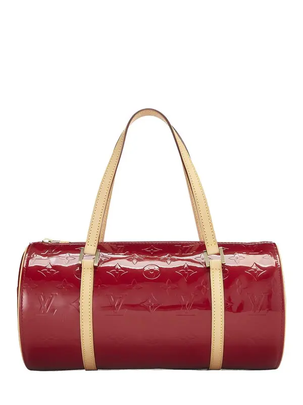 LOUIS VUITTON Rouge Grenadine Monogram Vernis Bedford - Red