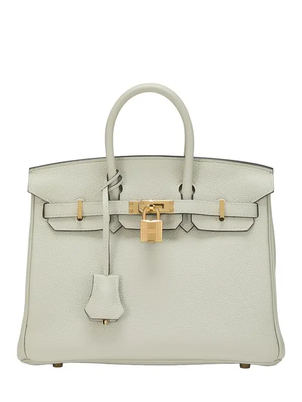 Hermès Togo Birkin 25 - Gris Neve