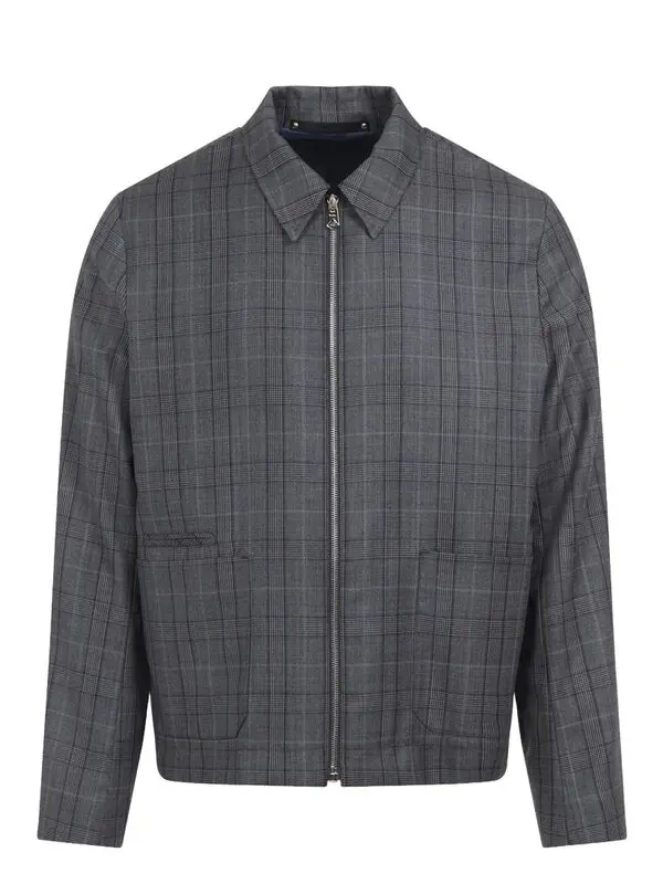 Paul Smith Regular Fit Wool Jacket - Grey