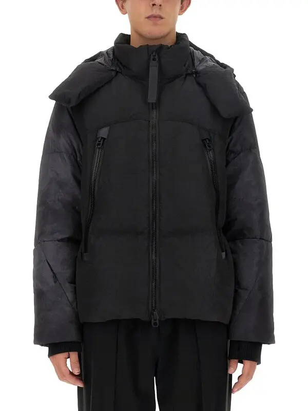 JG1 Oversized Zip-up Jacket - Black