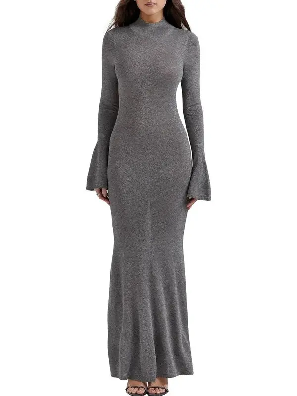 House Of Cb Sancha Maxi Dress - Grey
