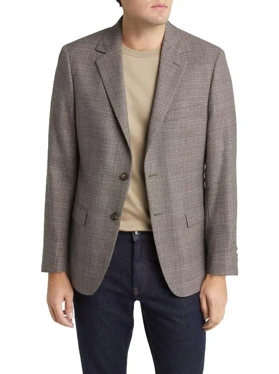 DANIEL HECHTER Plaid Wool Sport Coat - Olive