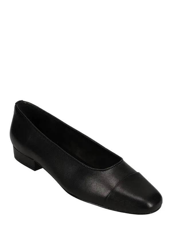 Vaneli Low-heeled Pump - Black Nappa