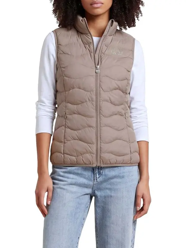 EA7 Sleeveless Waistcoat - Beige