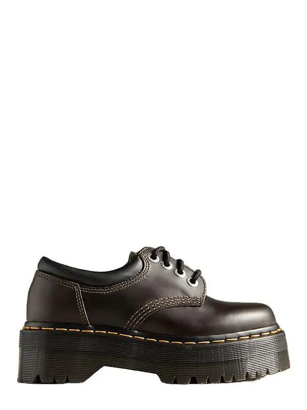 Dr. Martens 8053 Quad Arc Oxford Flats - Dark Taupe Orleans