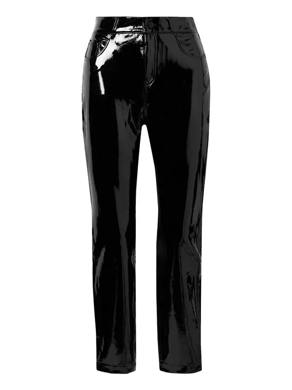 Commando Glossed Skinny Trousers - Black