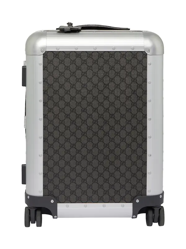 Gucci Porter Carry-on Suitcase - Silver