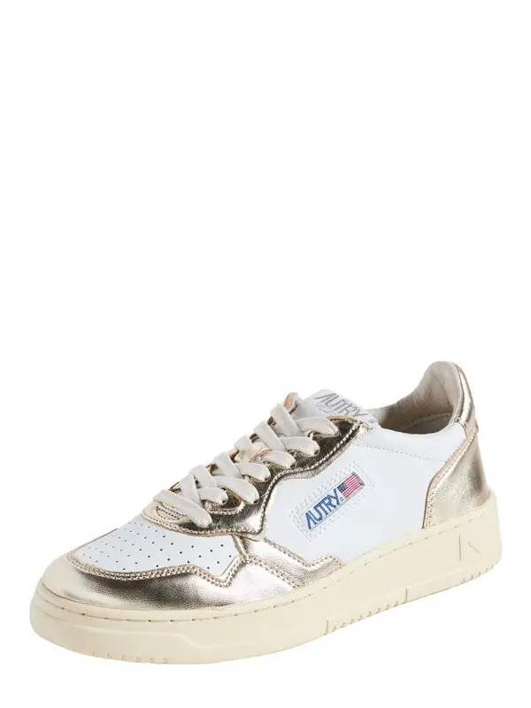 AUTRY Medalist Low Sneakers - Leat/leat Platinum