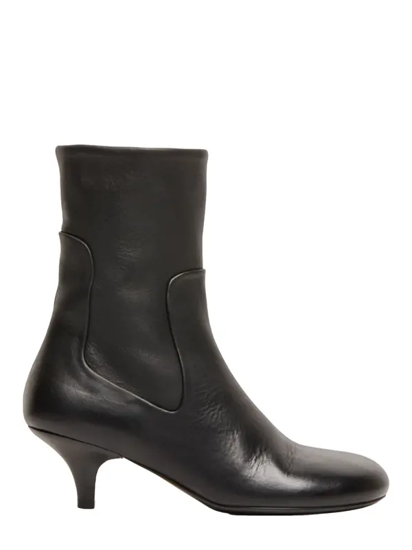Marsèll 45mm Spilla Leather Boots - Brown