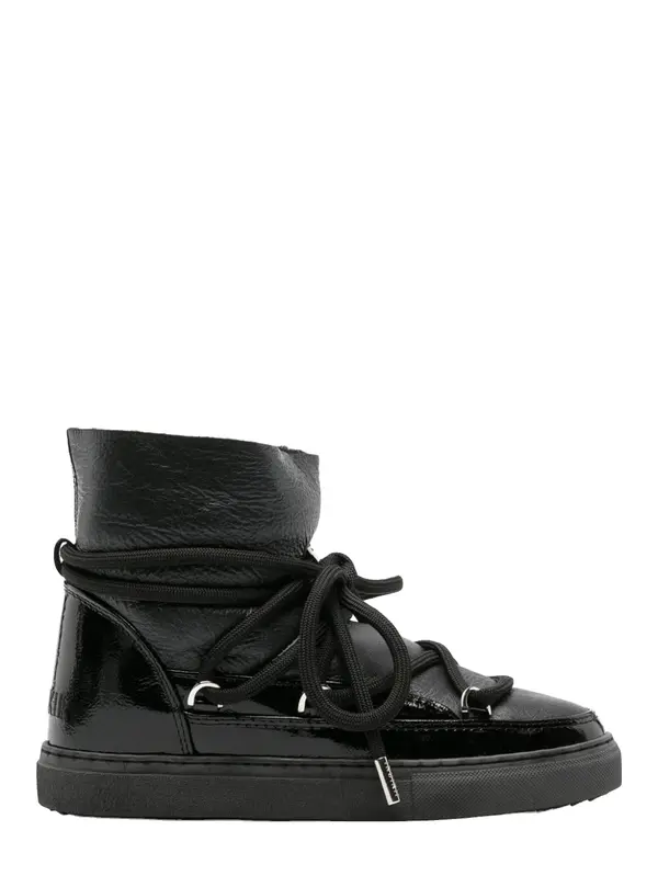 Inuikii Classic Lambskin Sneakers Boots - Black