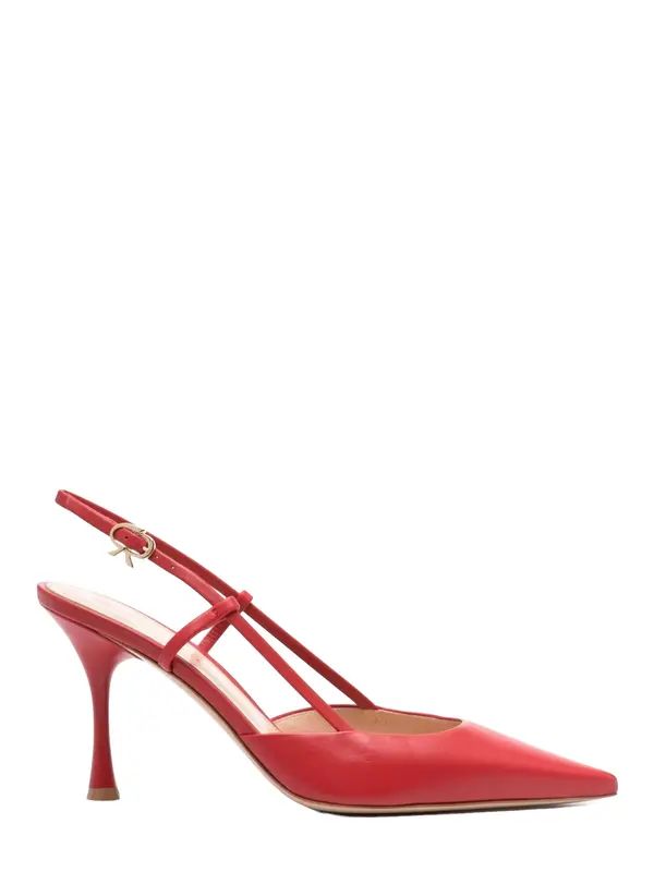 GIANVITO ROSSI Ascent 85mm Slingback Pumps - Red