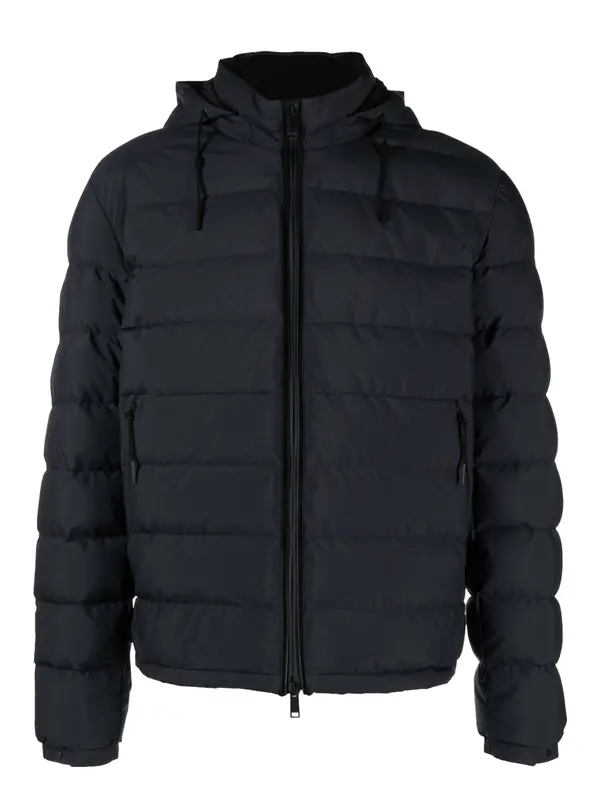 Zegna Leggerissimo Quilted Down Jacket - Blue