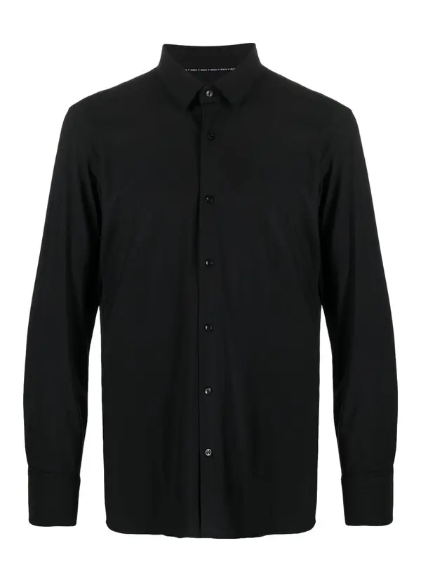 BOSS Long-sleeves Button-up Shirt - Black