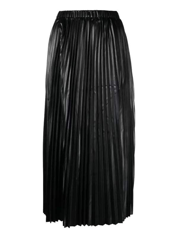 Junya Watanabe Pleated Layered Trousers - Black