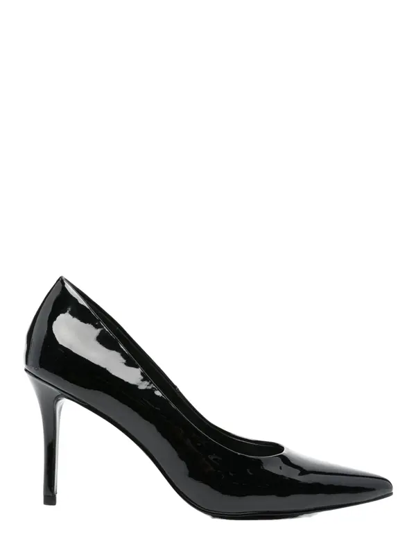 Versace 90mm Faux-leather Pumps - Black