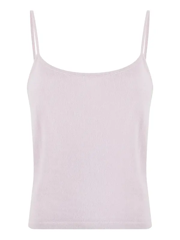 TEDDY CASHMERE Rapallo Tank Top - Purple