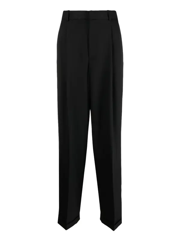 Polo Ralph Lauren Pressed-crease Trousers - Black