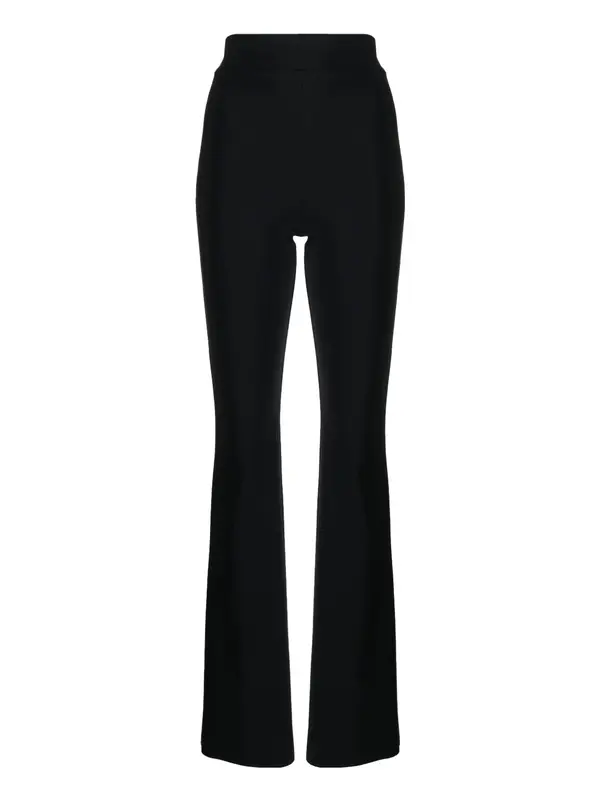 Chiara Boni La Petite Robe Venusette Flared Trousers - Black