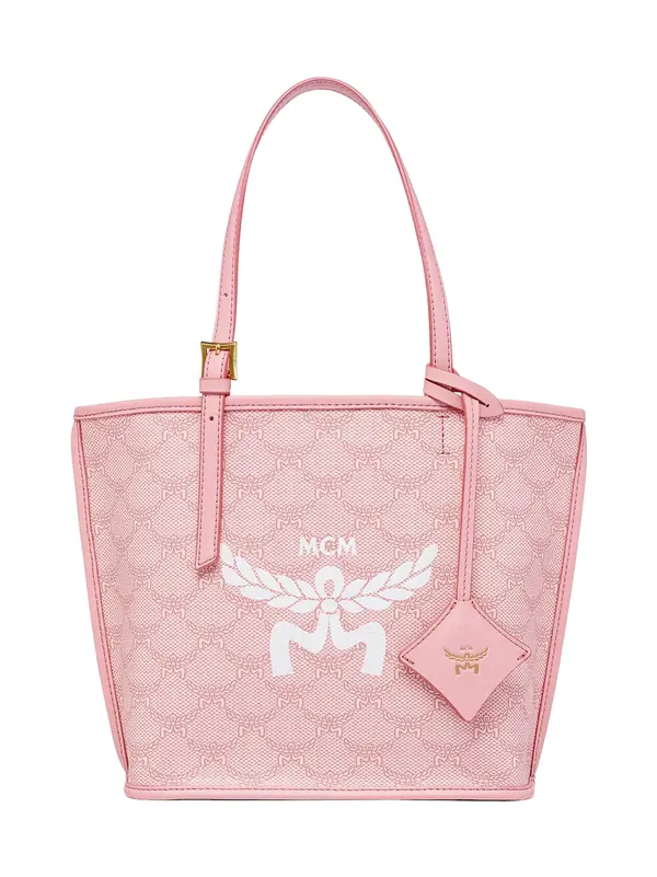 Mcm Himmel Lauretos Shopper - Silver Pink