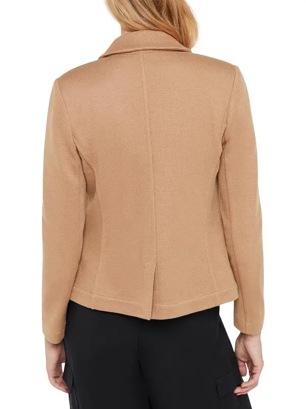 Whistles Slim Fit Jersey Jacket - Neutral