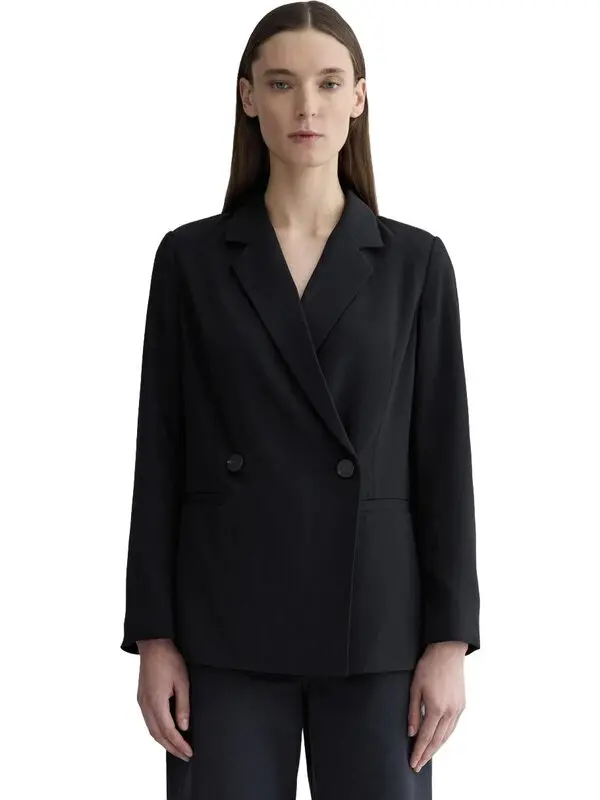 Everlane Drapey Blazer - Black