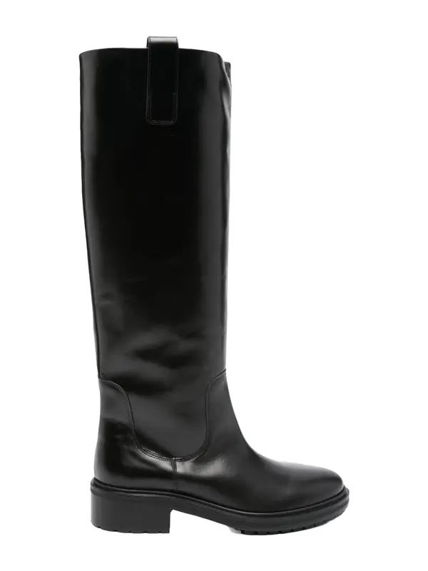 AeydĒ Henry Leather Boots - Black