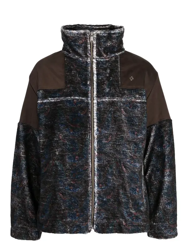 CHILDREN OF THE DISCORDANCE Graphic-print Zip-up Jacket - Multicolour