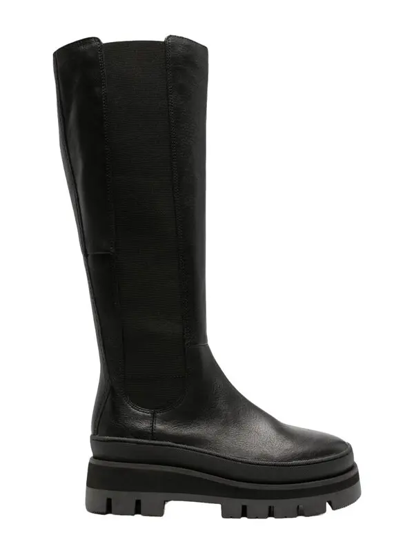 Clarks Orianna 2 Hi Leather Boots - Black