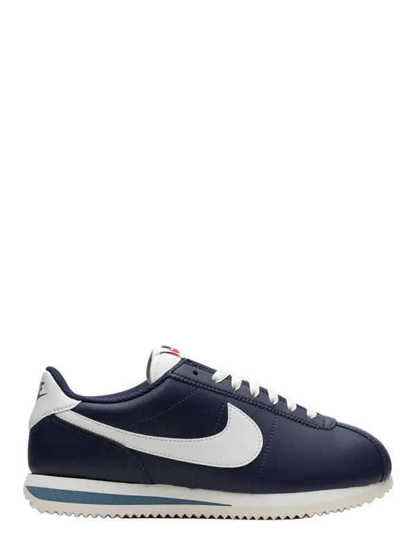 Nike Cortez Leather Sneakers - Blue