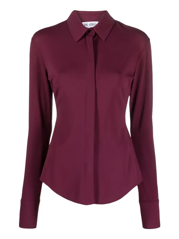 Attico Elton Shirt - Purple