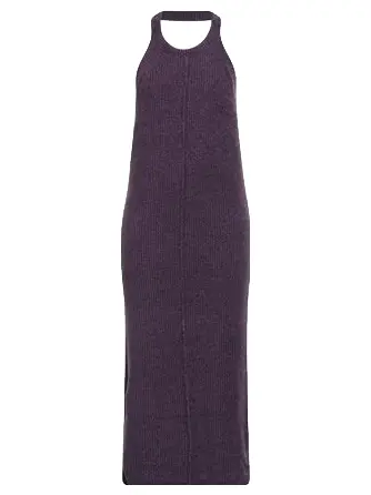 Liviana Conti Midi Length Bodycon Dress - Purple