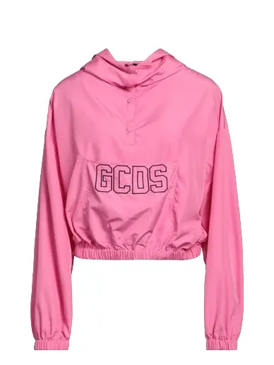 Gcds Embroidered Techno Fabric Sweatshirt - Pink