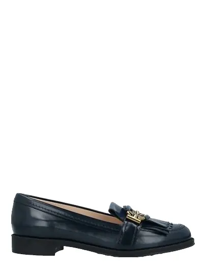 TOD'S Loafers In Leather - Blue