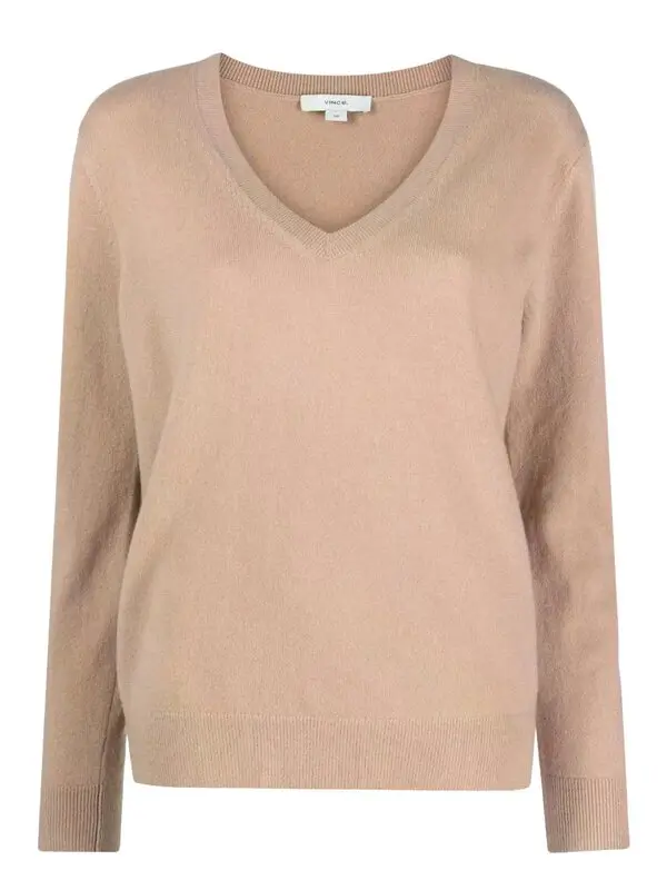 Vince Weekend Cashmere Jumper - Neutrals
