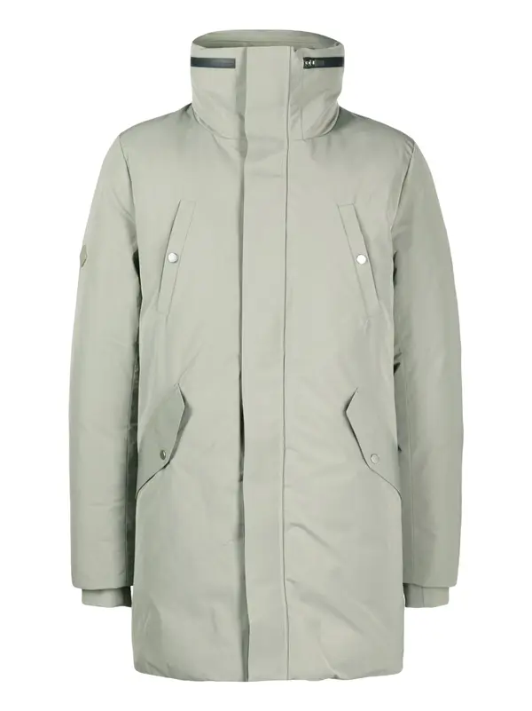 SPOONYARD Hooded Padded Coat - Green