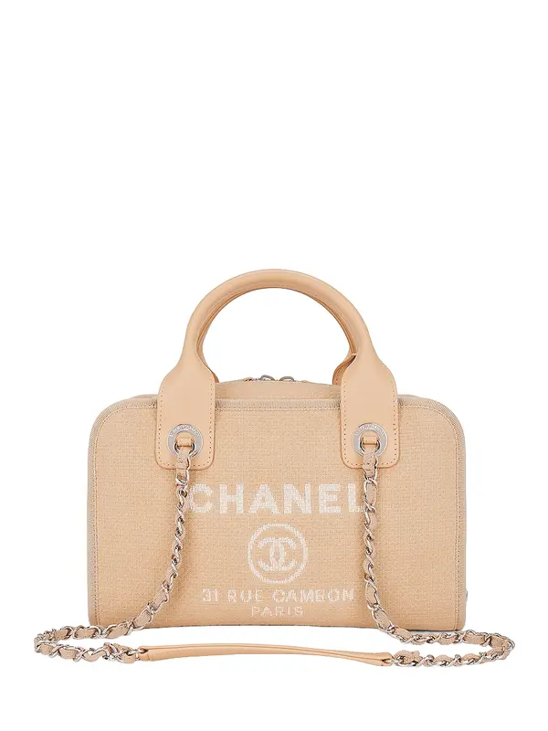 Chanel Deauville Handbag - Beige