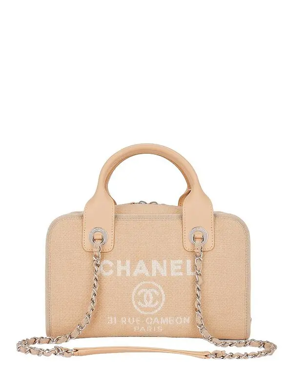 Chanel Deauville Handbag - Beige