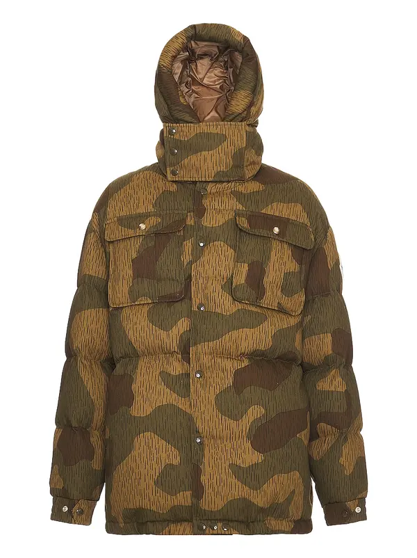 Moncler X Palm Angels Mandelbrot Long Parka - Olive