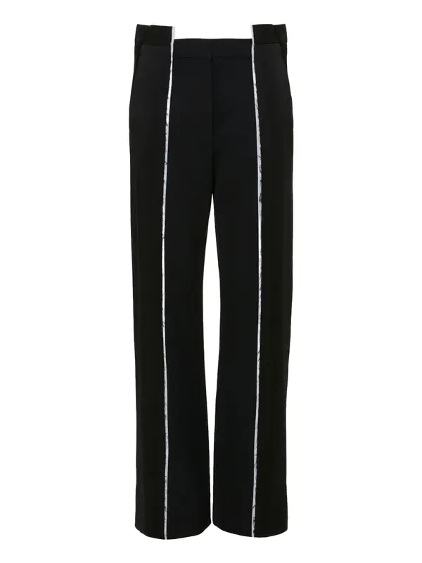 Victoria Beckham Straight-leg Trousers - Black