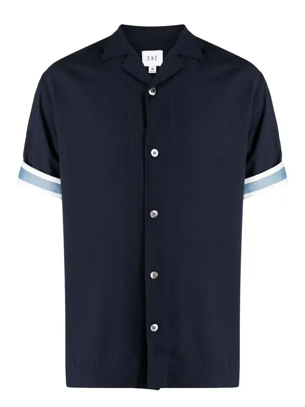 CHE Valbonne Short-sleeved Shirt - Blue