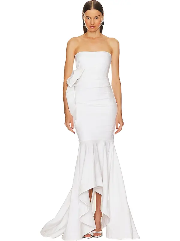 MICHAEL COSTELLO X Anyssa Gown - Ivory