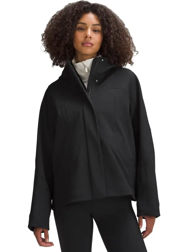 Lululemon Repelshell Cinch-back Rain Jacket - Black