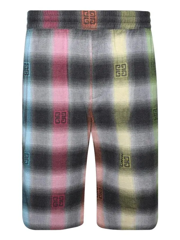 Givenchy Track Pant Shorts - Multicolored