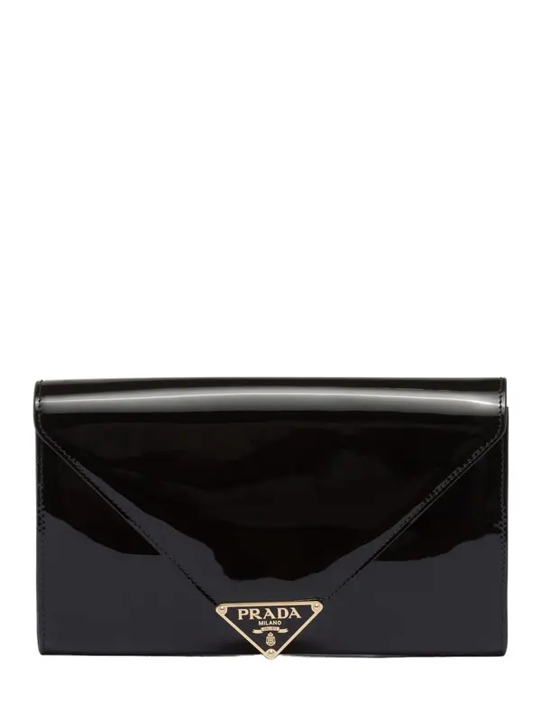 Prada Patent Leather Mini Bag - Black