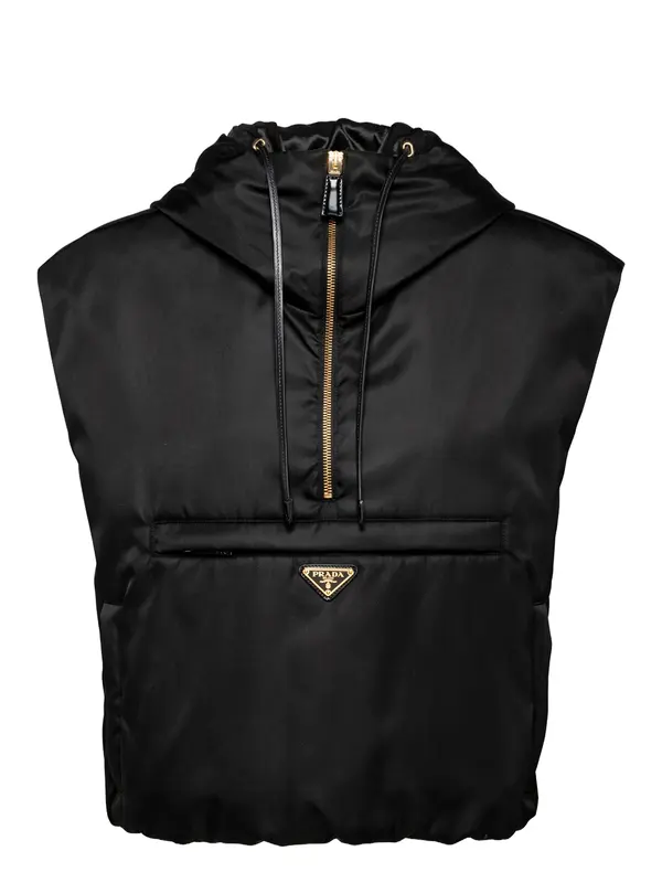 Prada Re-nylon Vest - Black